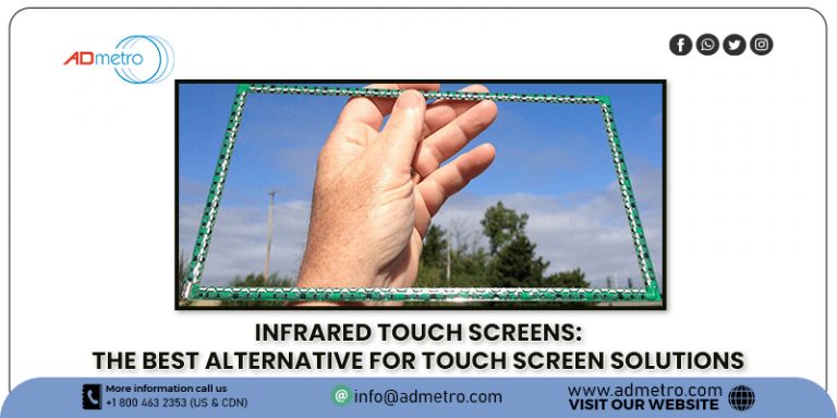 Infrared Touch Screens: The Best Alternative for Touch Screen Solutions