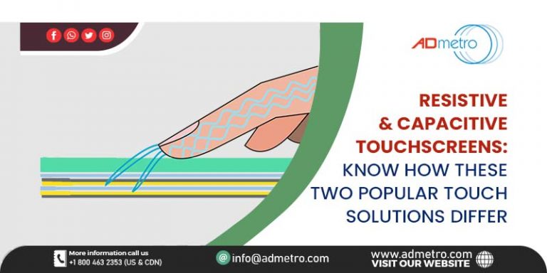 Resistive & Capacitive Touchscreens: Know How These Two Popular Touch ...