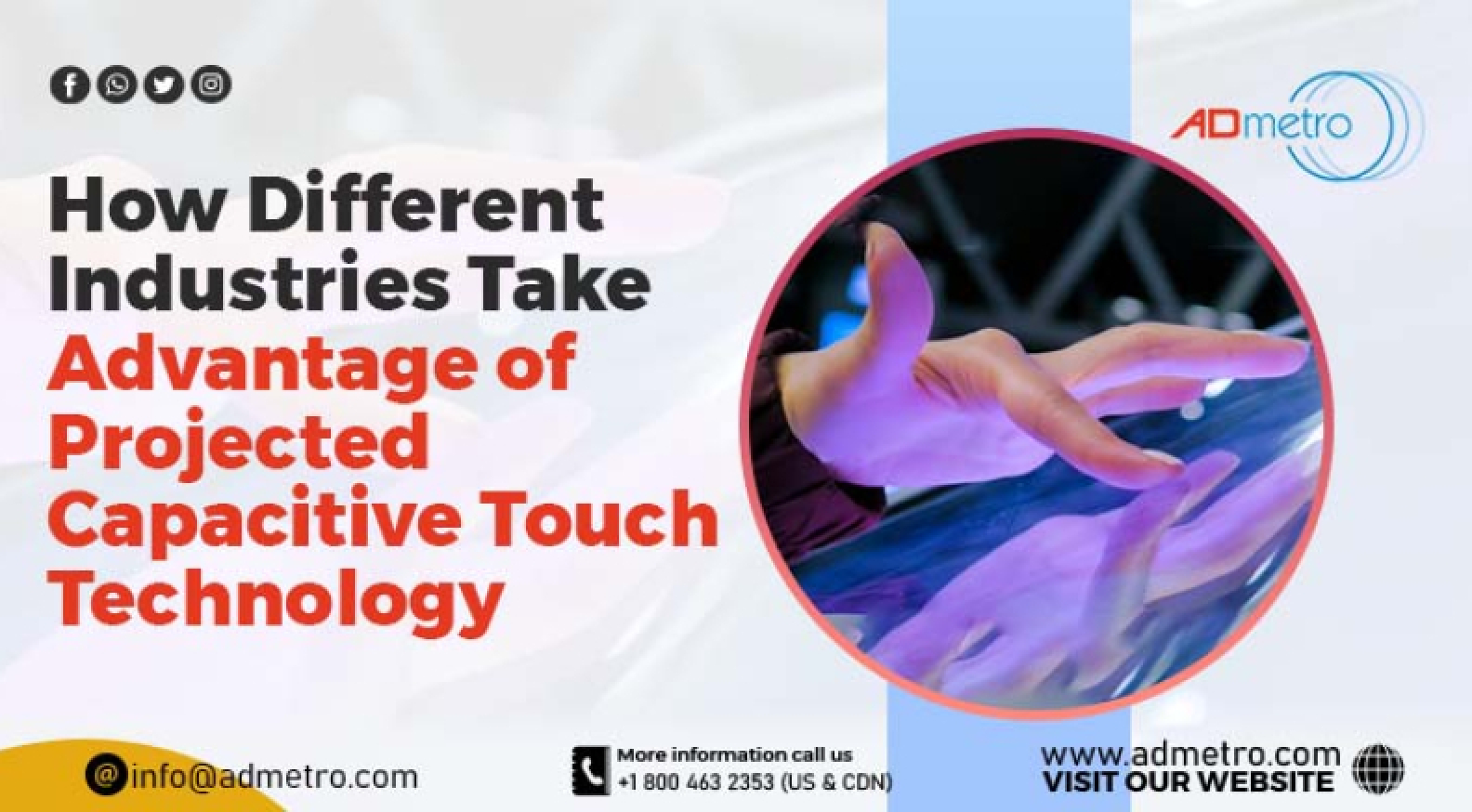 How Different Industries Take Advantage of Projected Capacitive Touch ...