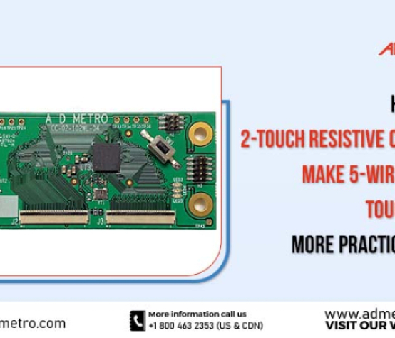 How Two-Touch Resistive Touch Controller Accelerates 5-Wire Resistive ...